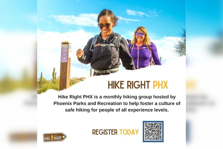 Phoenix Parks and Recreation Launches 'Hike Right PHX' Monthly Group