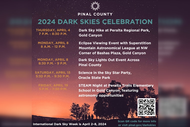 Pinal County Embraces Stars with "Dark Skies Lights Out" Event for