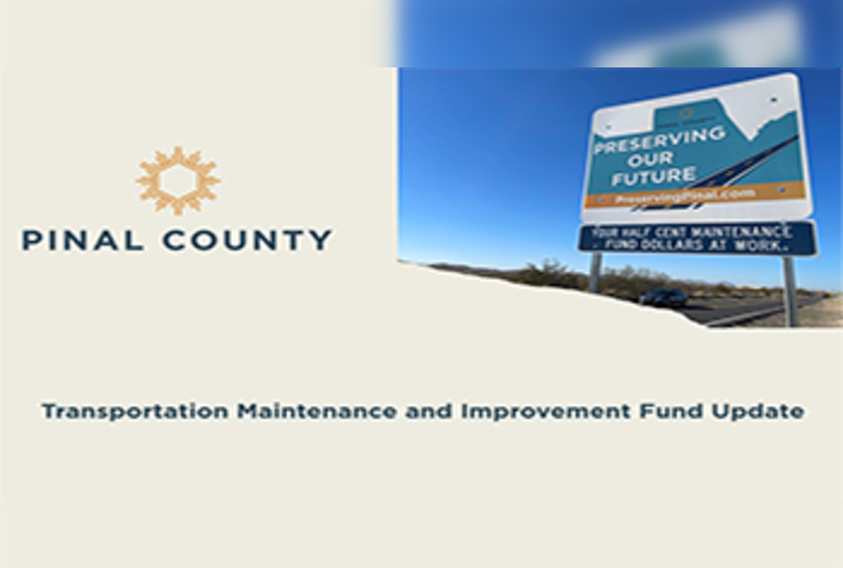Pinal County Road Maintenance Fund Spearheads Efforts to Smooth Out