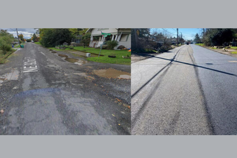 Portland 'March Madness' Effort Successfully Patches 1,800 Potholes,