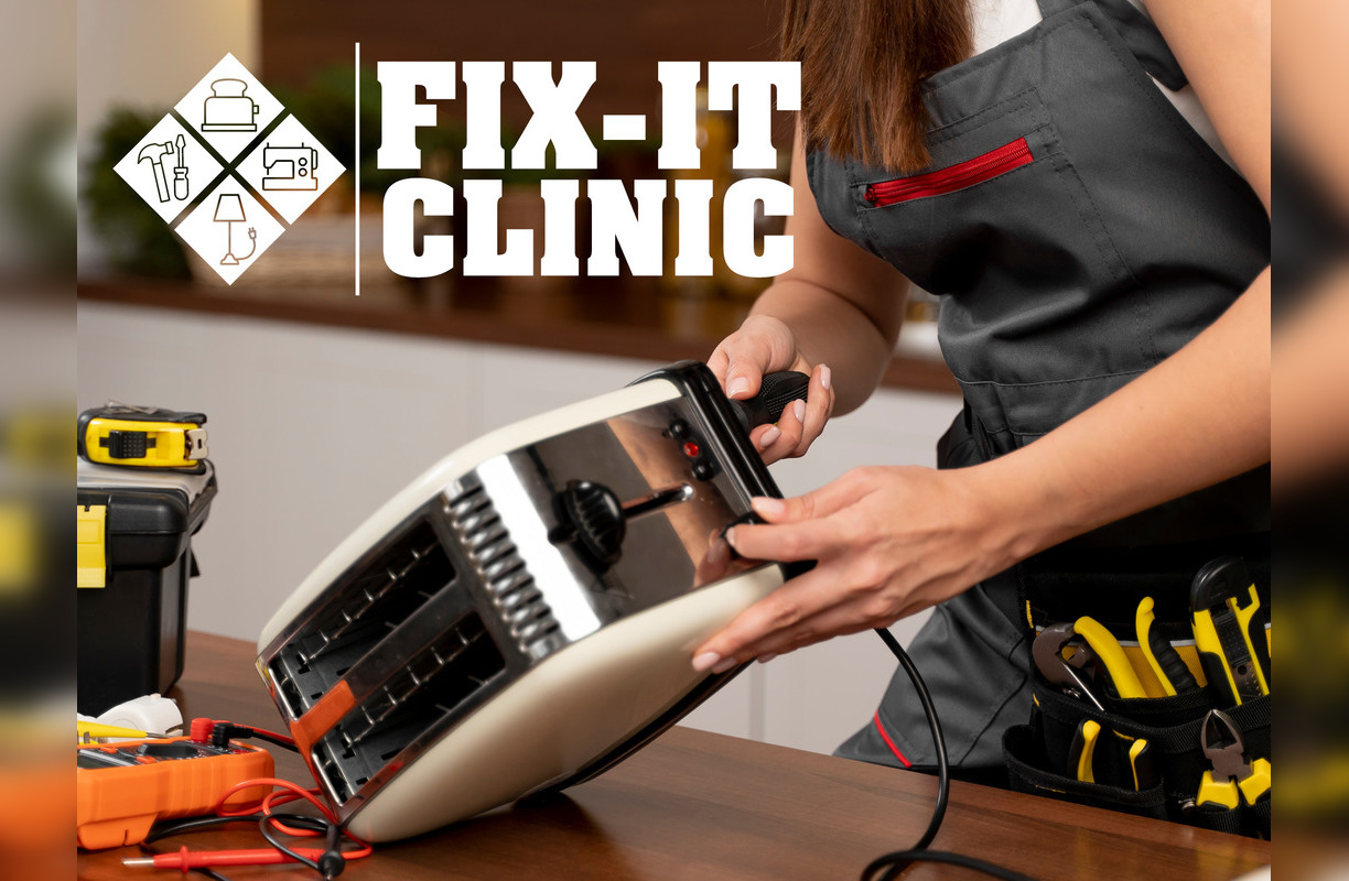 Reduce Waste and Revive Your Items, Wildwood Library's Fix-it Clinic