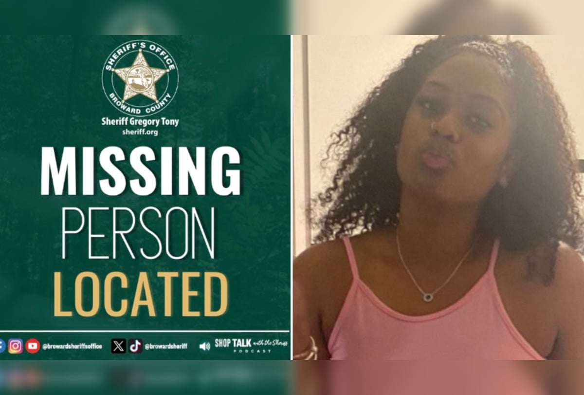 Relief in Tamarac as BSO Locates 17-Year-Old Kaelah Tyndale Missing