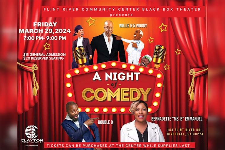 Riverdale Invites Laughter with A Night of Comedy Event at Flint River