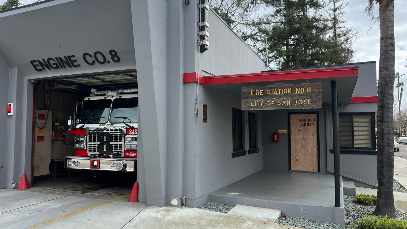 San Jose Fire Station 8 Burglarized, Suspected Unhoused Individual