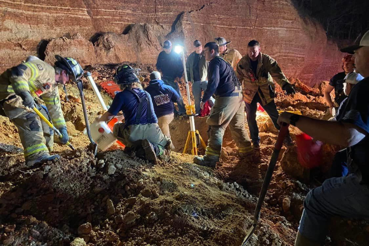 Tennessee Backhoe Operator Miraculously Rescued After 12 Hours Under