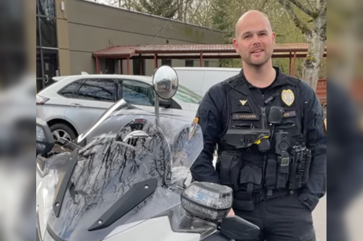 Tigard Police Officer Travis Gregston Returns to Full Duty After