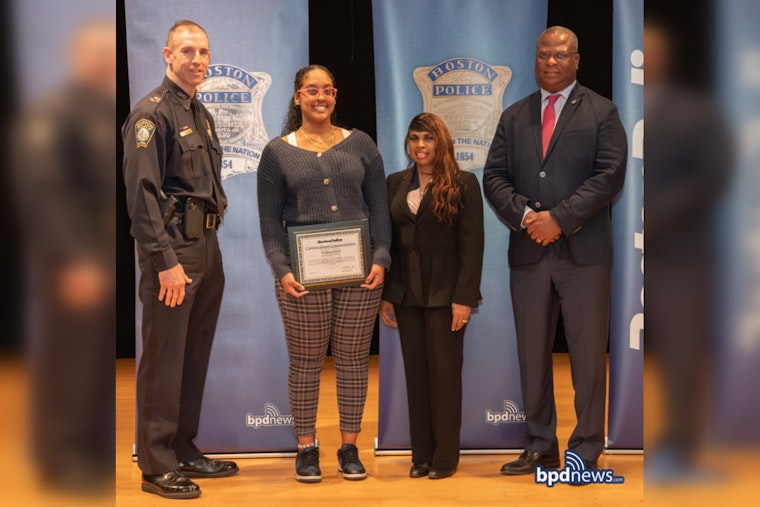 Boston 9-1-1 Call Taker Honored With Commissioner’s Commendation for