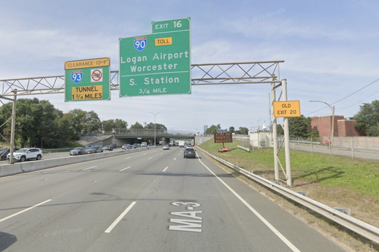 Boston Commuters Face Delays as Vehicle Fire Shuts Down Lanes in Tip