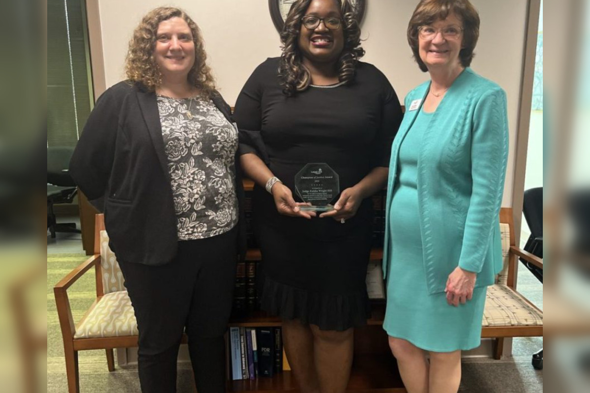 Chief Magistrate Judge Keisha Wright Hill Awarded "Champion of