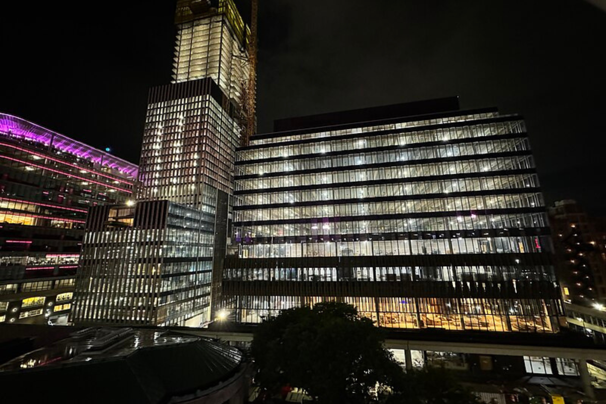Detroit's Skyline Soars with Final Beam at Historic Hudson's Site