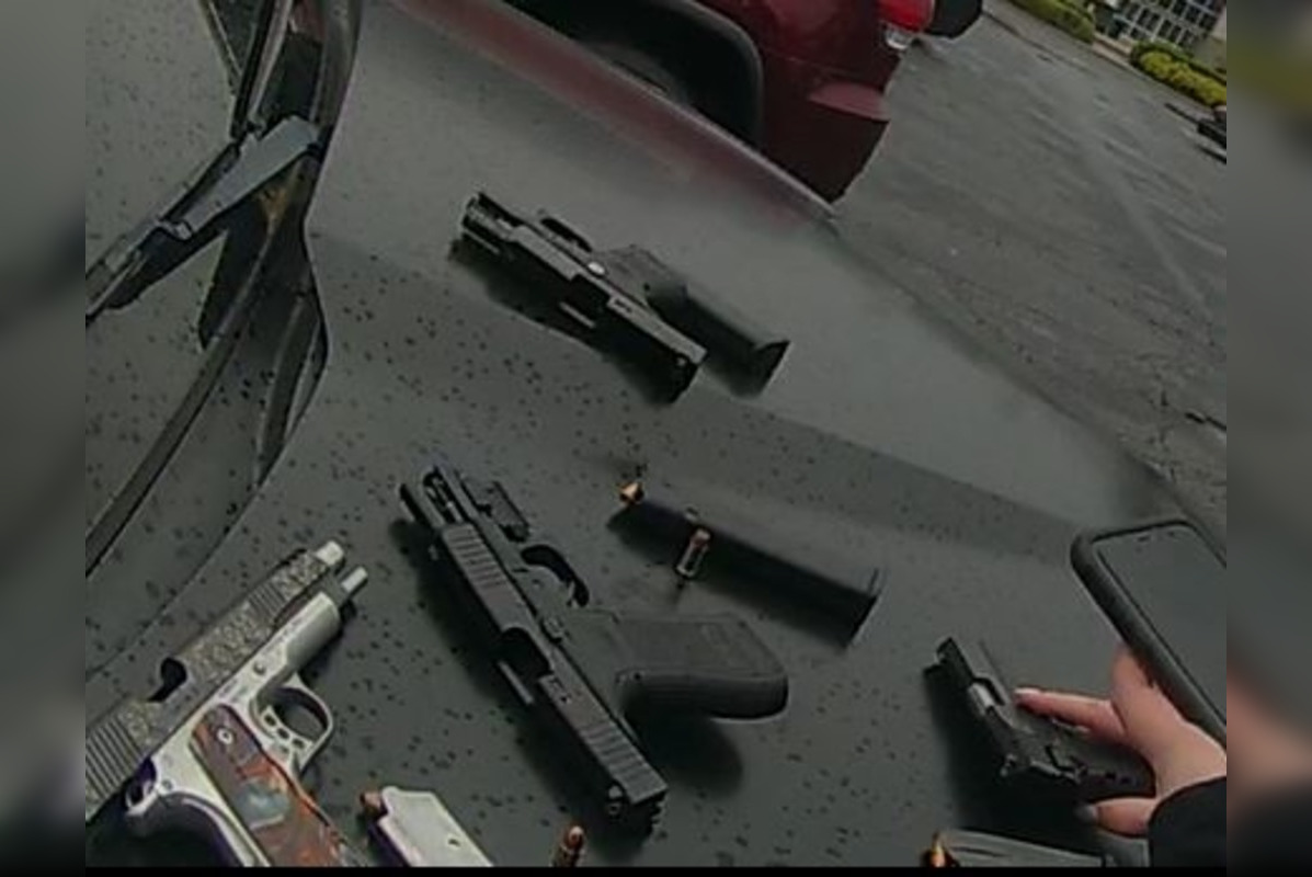 Douglas Trio Accused of Breaking Into 48 Vehicles, Stealing Firearms