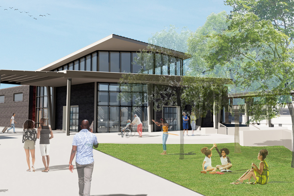 Dr. Ernest "Rip" Patton Jr. Transit Center in North Nashville 80%