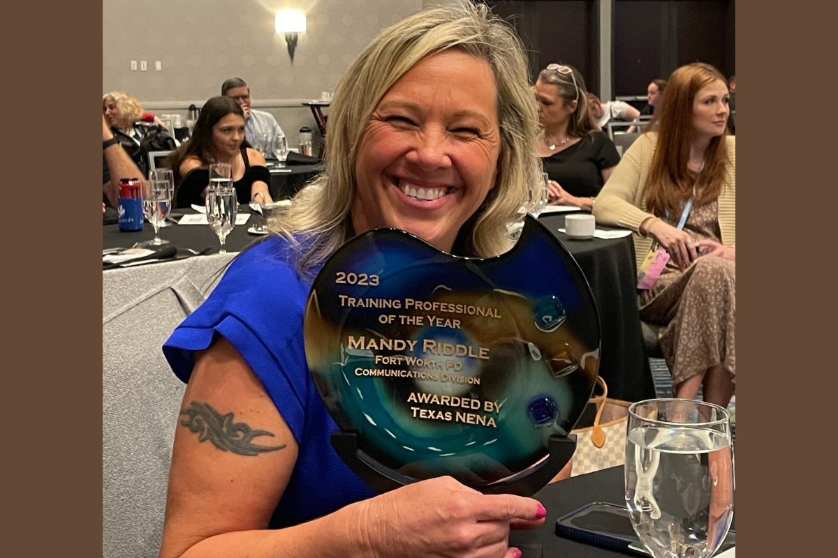 Fort Worth's Mandy Riddle Honored as Texas NENA Training Professional