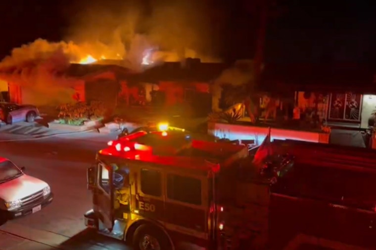 House Fire Engulfs San Clemente Home; No Injuries as OC Firefighters