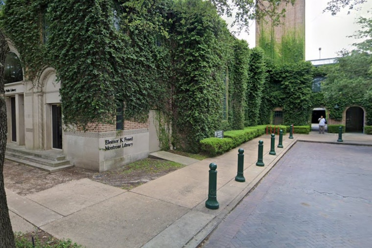 Houston's Eleanor Freed-Montrose Neighborhood Library to Reopen with