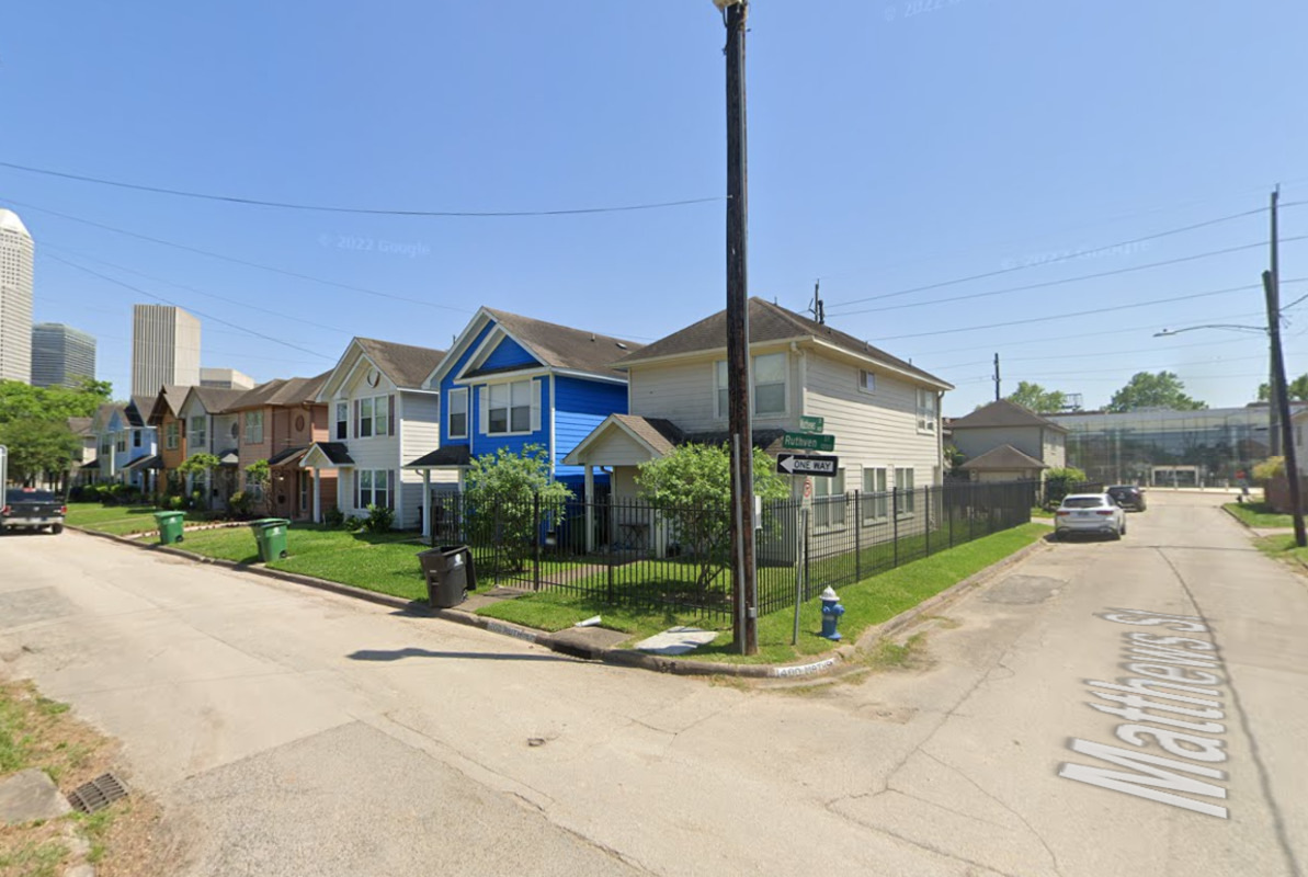 Houston's Fourth Ward Home Engulfed in Flames Due to Unattended