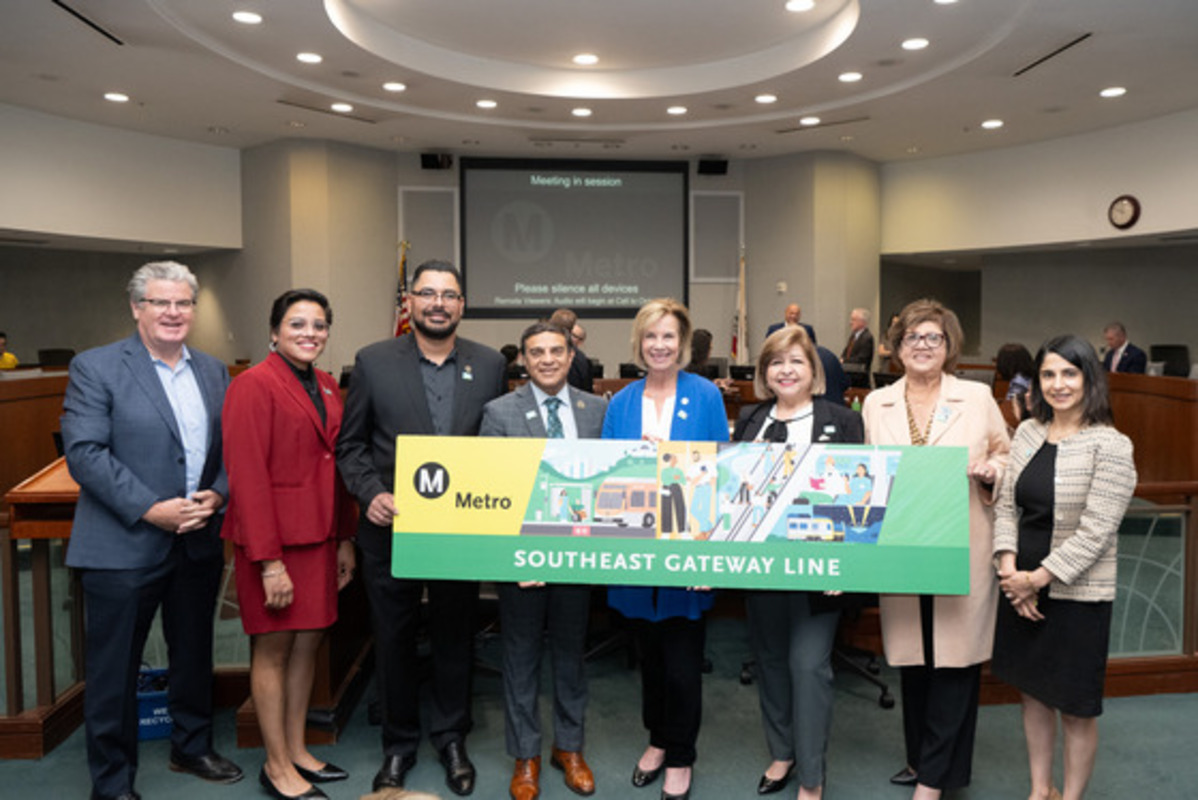 LA Metro Board Greenlights Southeast Gateway Line to Boost Transit and
