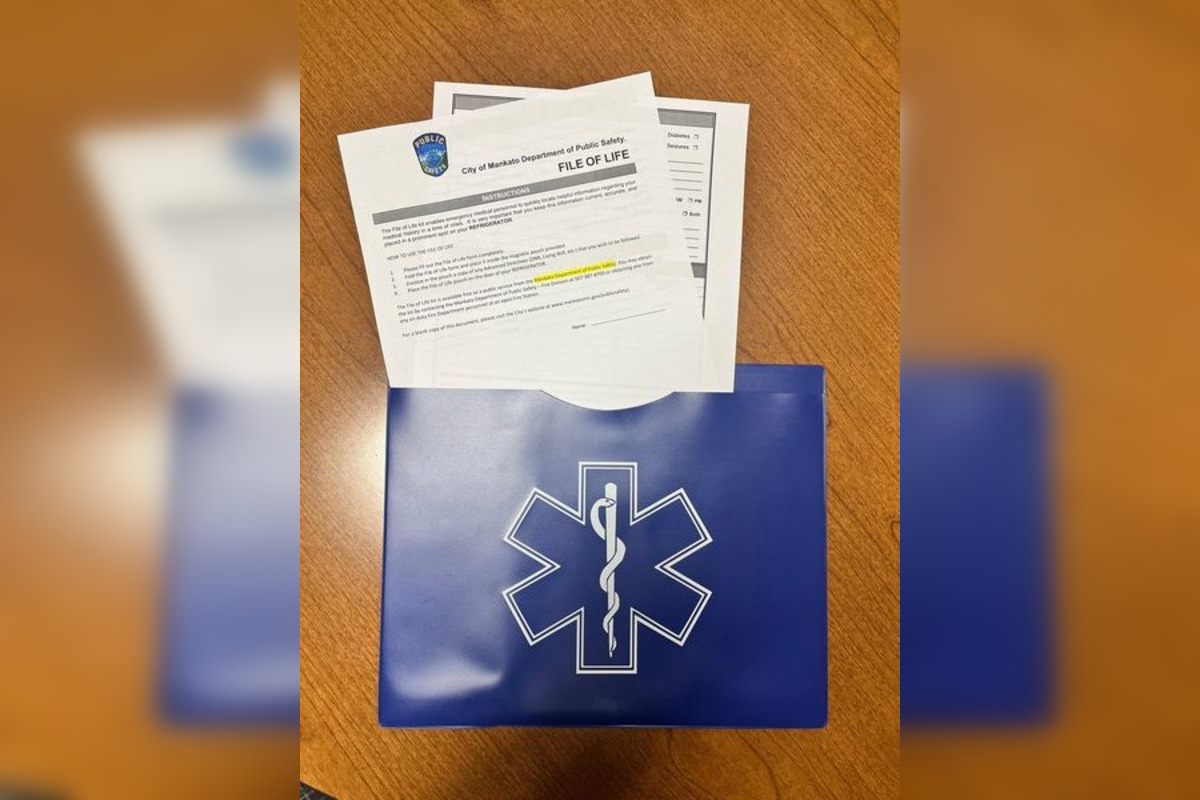 Mankato Unveils 'File of Life' Program to Aid First Responders with