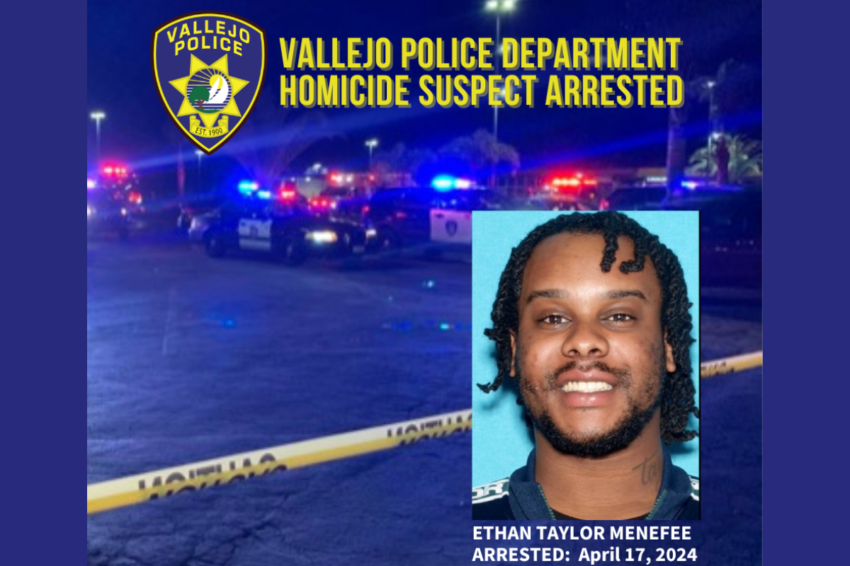 Suspect in Vallejo Fatal Shooting Surrenders Two Months After Incident