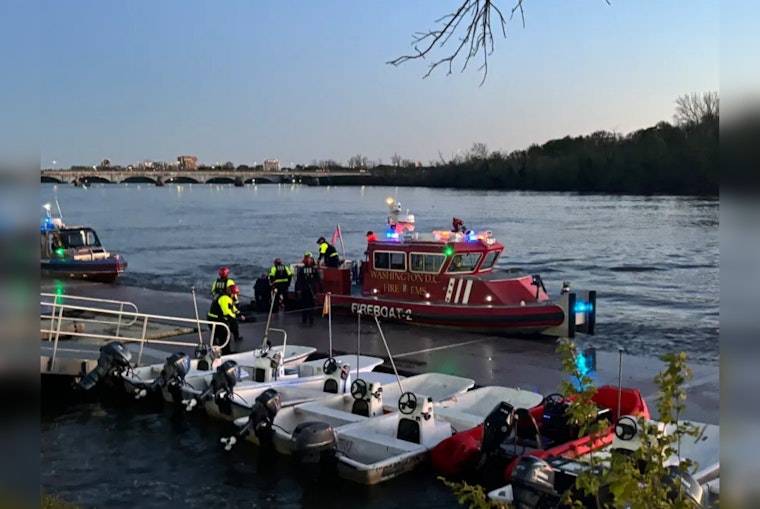 Woman Dies After Being Rescued from Water Near Georgetown Waterfront,