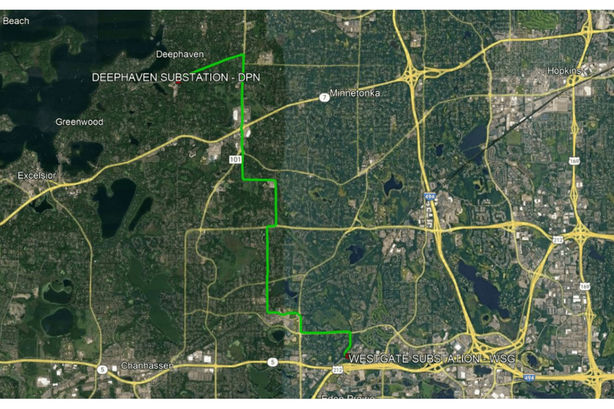Xcel Energy Revamps Aging Transmission Line in Minnetonka and Eden