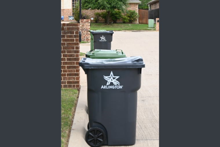 Arlington Rolls Out Smaller Trash Cans in June, Heeding Residents'