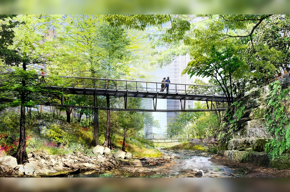 Austin Unveils New Pedestrian Bridge as Part of Downtown Greenway
