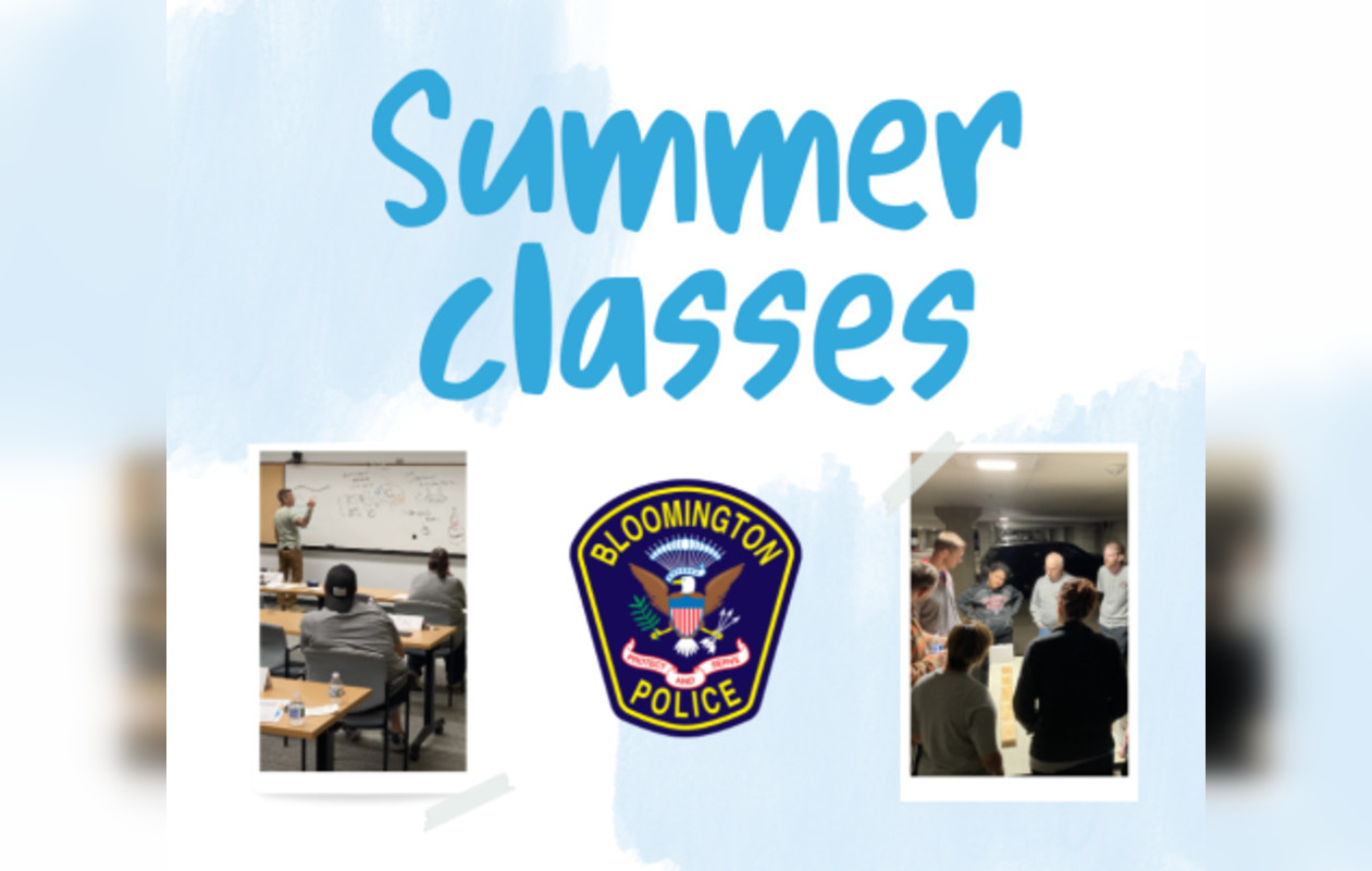 Bloomington Police Department Launches Summer Community Education