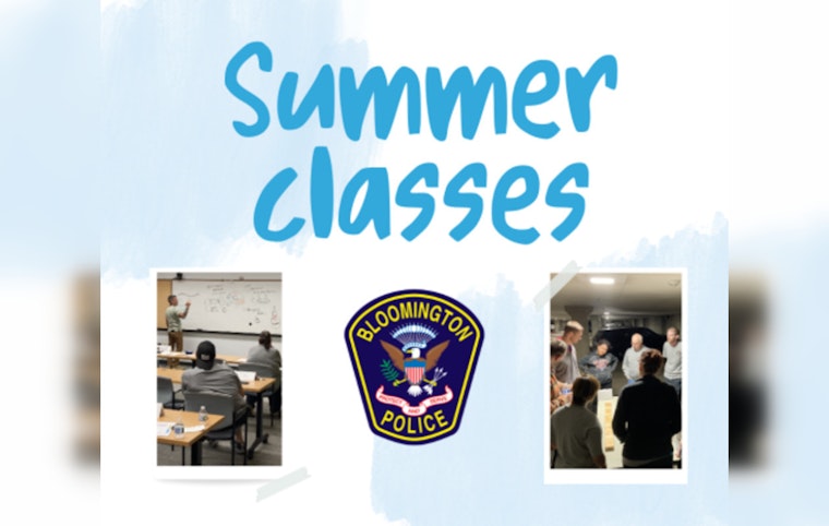 Bloomington Police Department Launches Summer Community Education