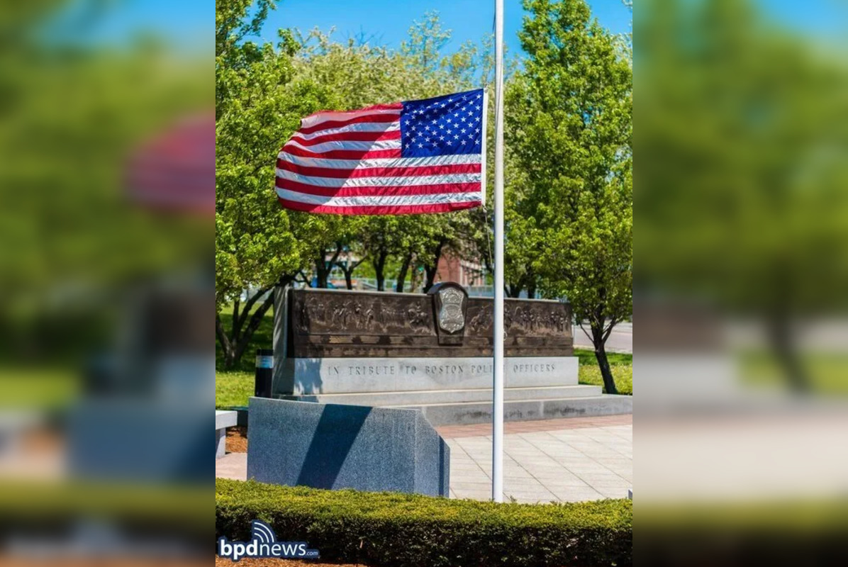 Boston Lowers Flags to Honor Fallen Heroes on Peace Officers Memorial