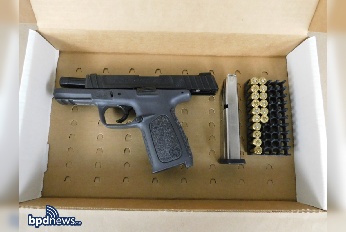 Boston Man Arrested on Multiple Firearm Charges After Roxbury Traffic