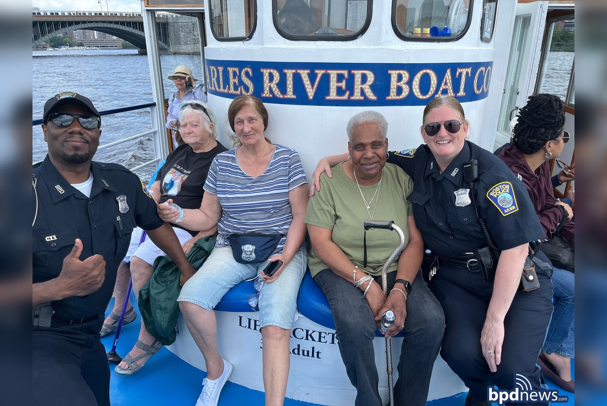 Boston Police Trade Patrol for Paddle, Host Serene Charles River