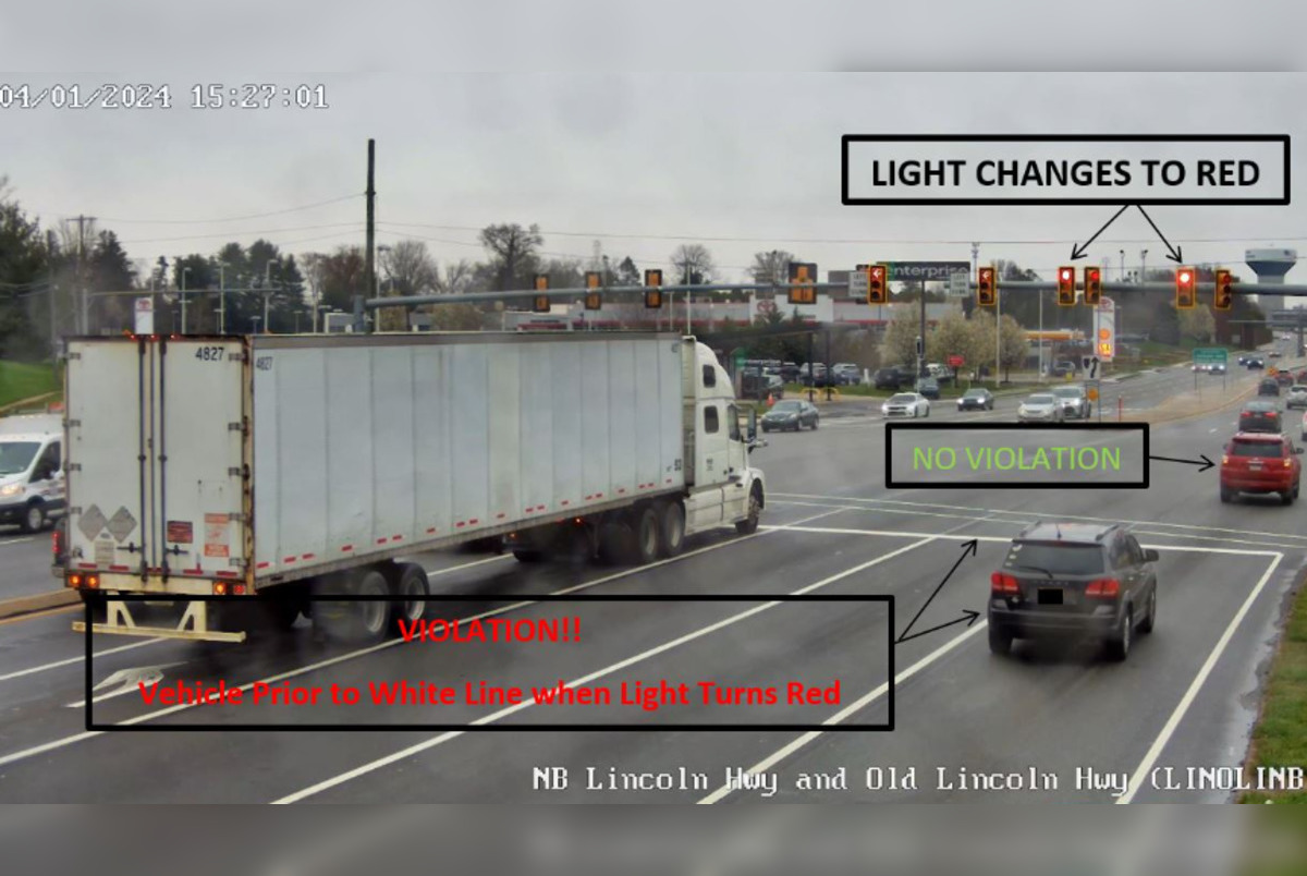 Bucks County Launches Video Red-Light Enforcement, 5,200 Warnings
