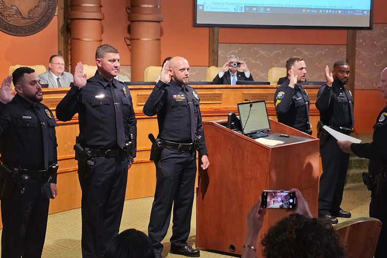 Cedar Hill Police Department Celebrates Promotion of Five Officers to