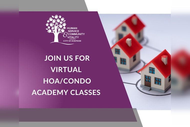City of Surprise Offers Free Virtual Classes to Enhance HOA and Condo