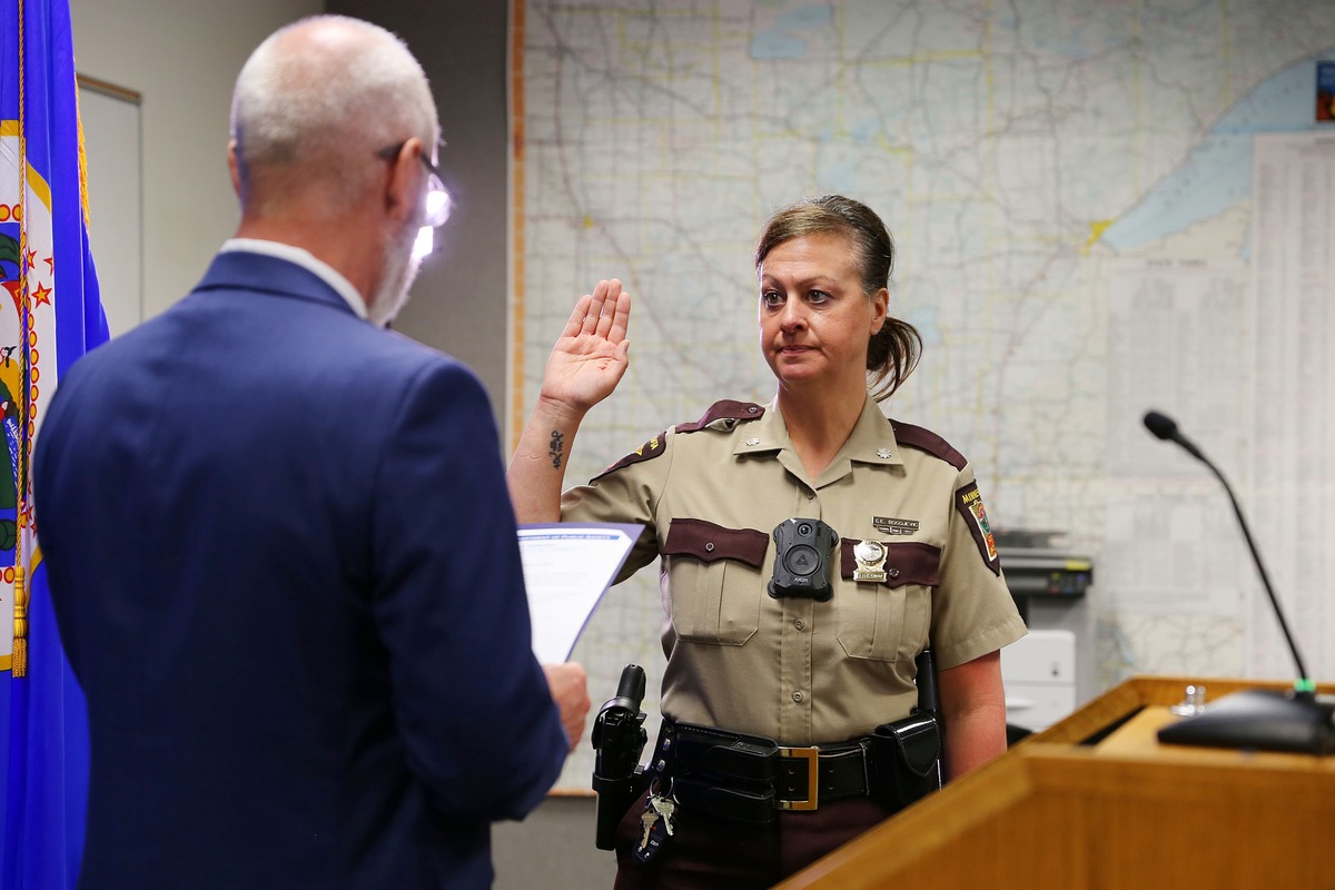 Col. Christina Bogojevic Sworn In as New Chief of Minnesota State