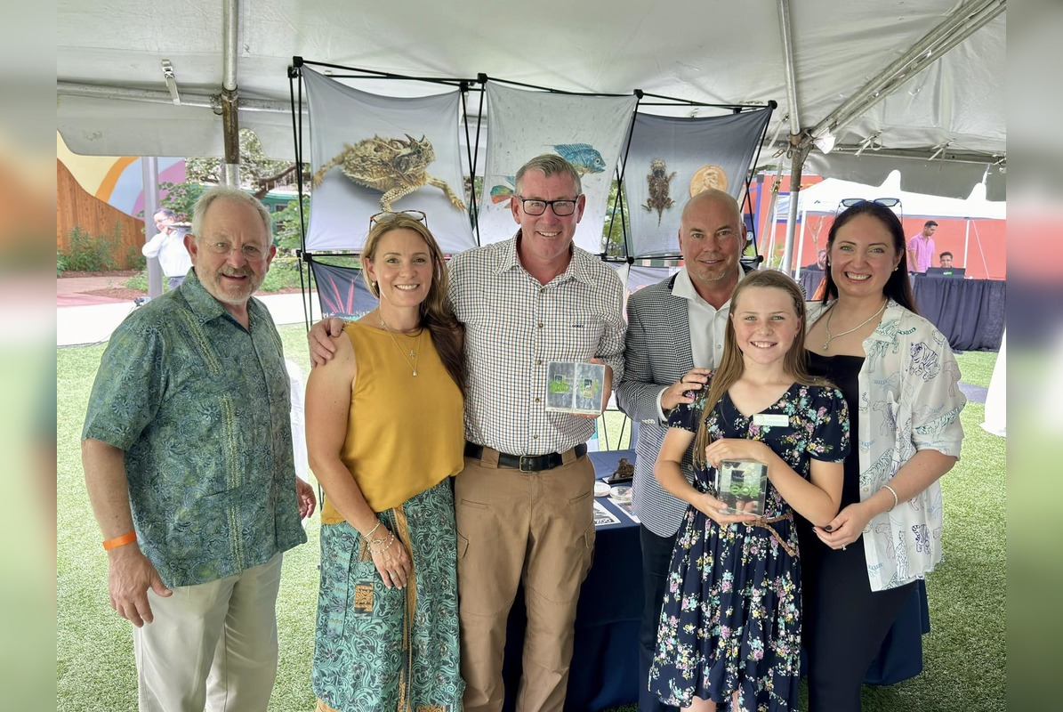 Conservationist Ivan Carter and Daughter Brooke Honored at San Antonio