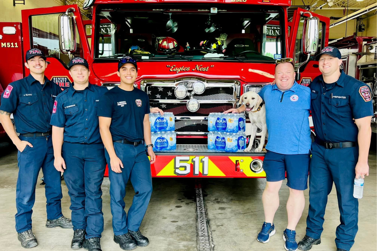 Denton County First Responders Appeal for Hydration Donations Amid