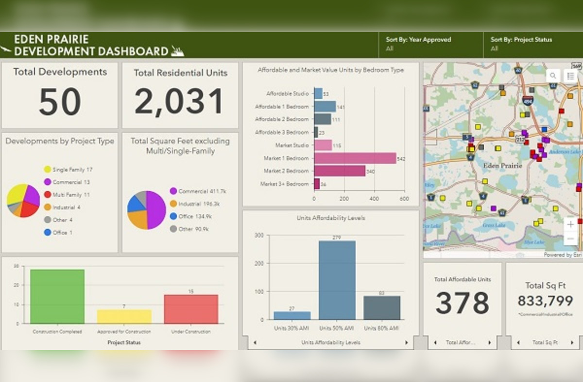 Eden Prairie Unveils Interactive Maps for Real-Time Development