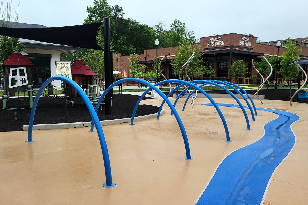 Fayetteville's City Center Park Spray Pad Closed Due to Slippery