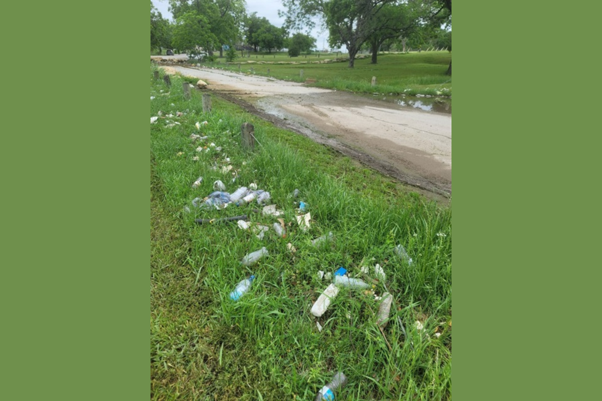 Fort Worth's Ciquio Vasquez Park Clean-Up Spotlights Litter Problems,
