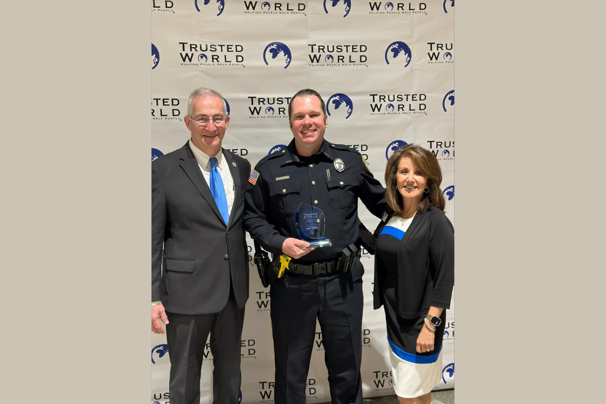 Garland Police Officer Honored with Excellence in Community Service