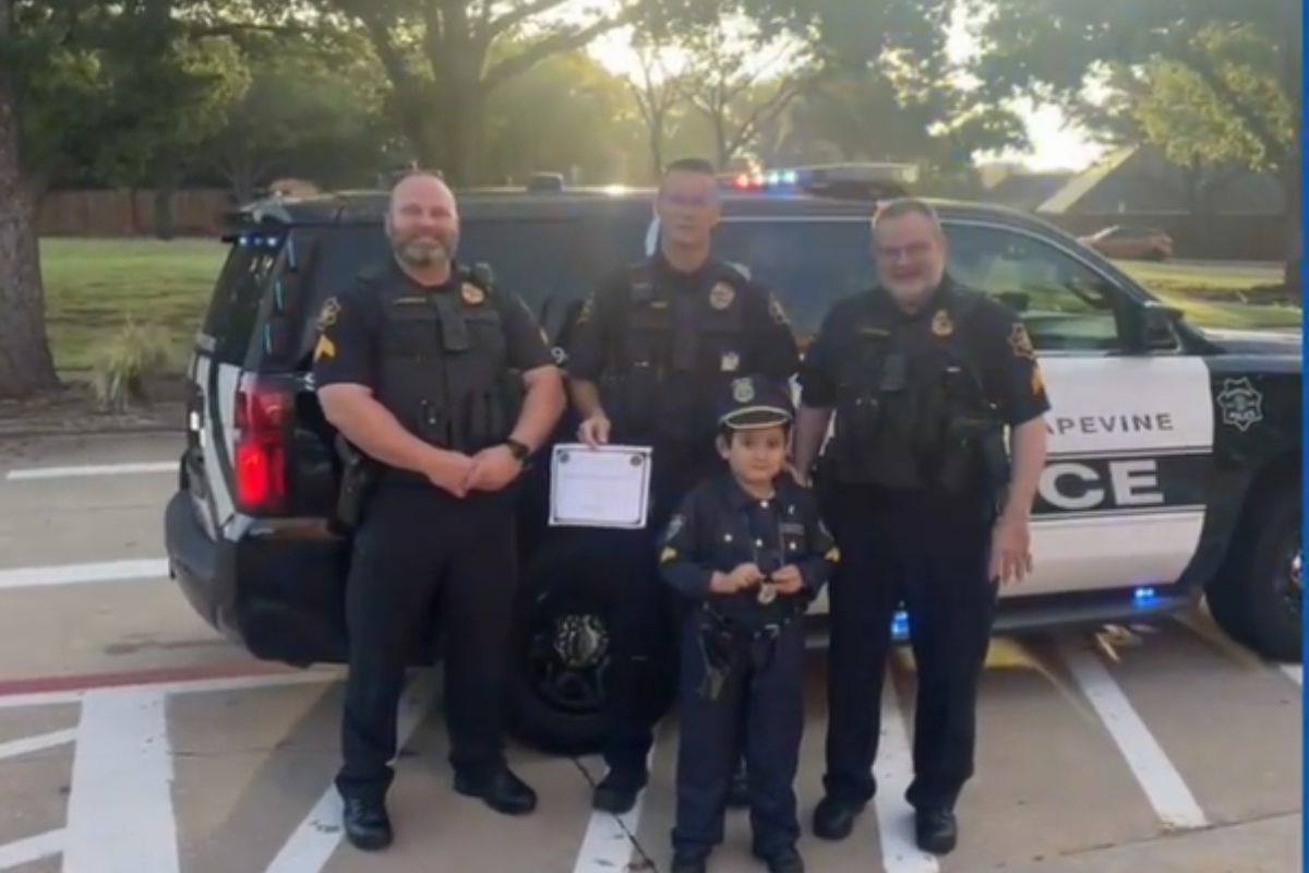 VIDEO: Grapevine Police Engage in Community Relations by Naming