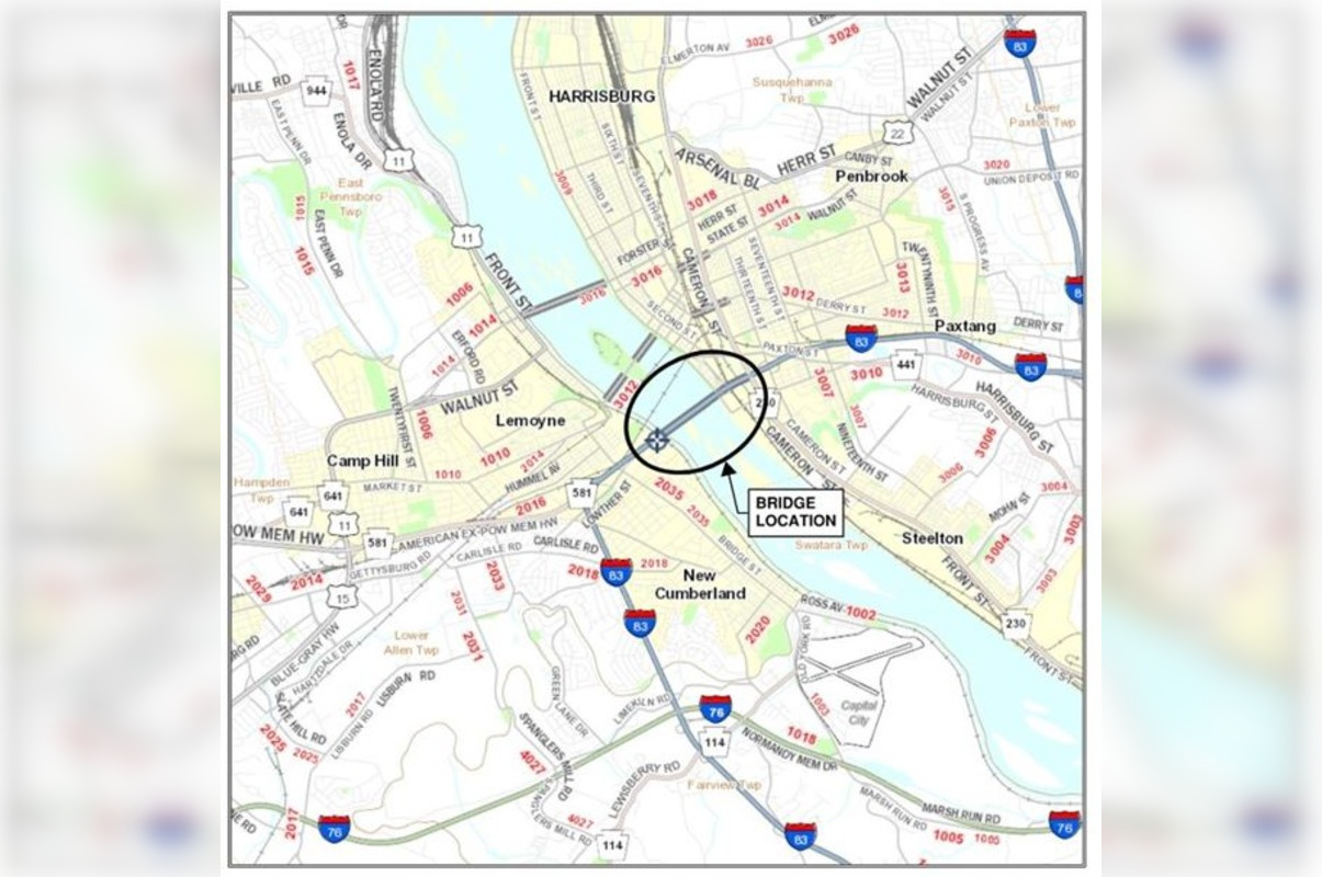 Harrisburg Commuters Alert: Lane Restrictions on I-83 South Bridge for