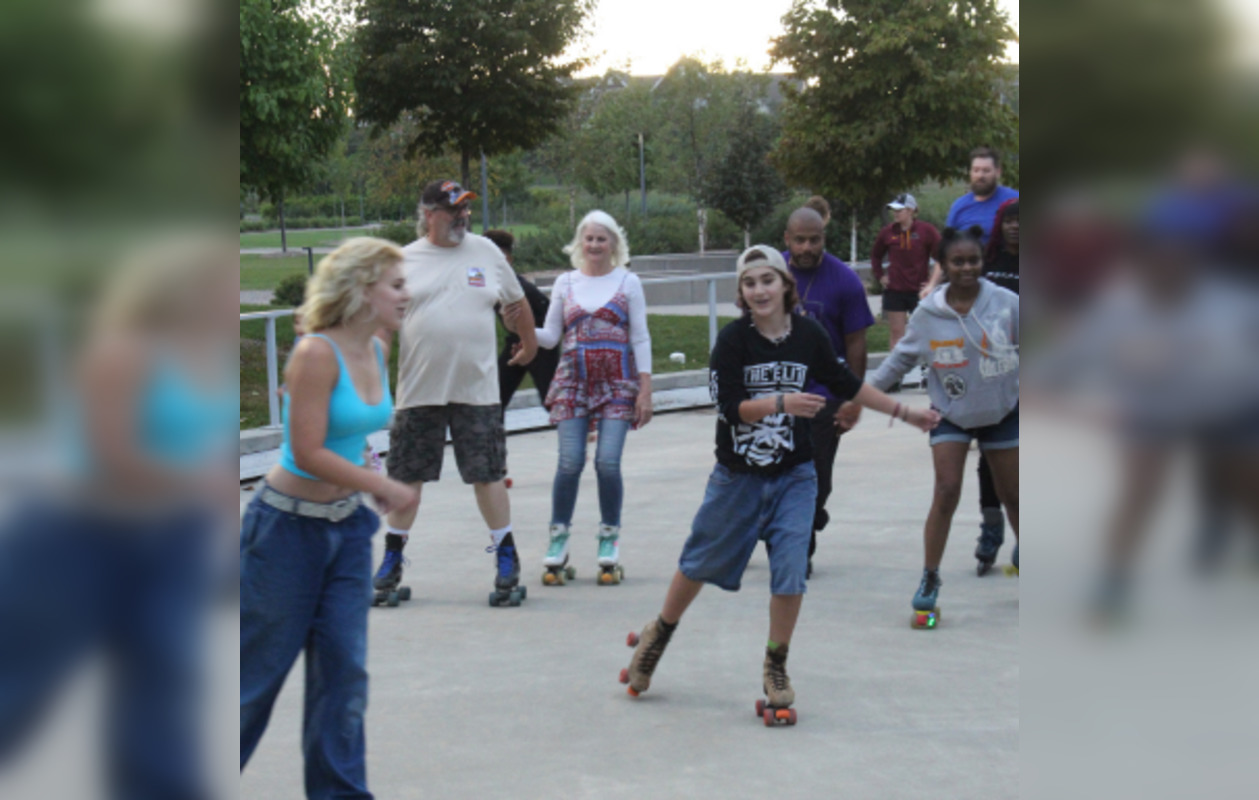 Maple Grove's Central Park Transforms Into Roller Skating Haven with