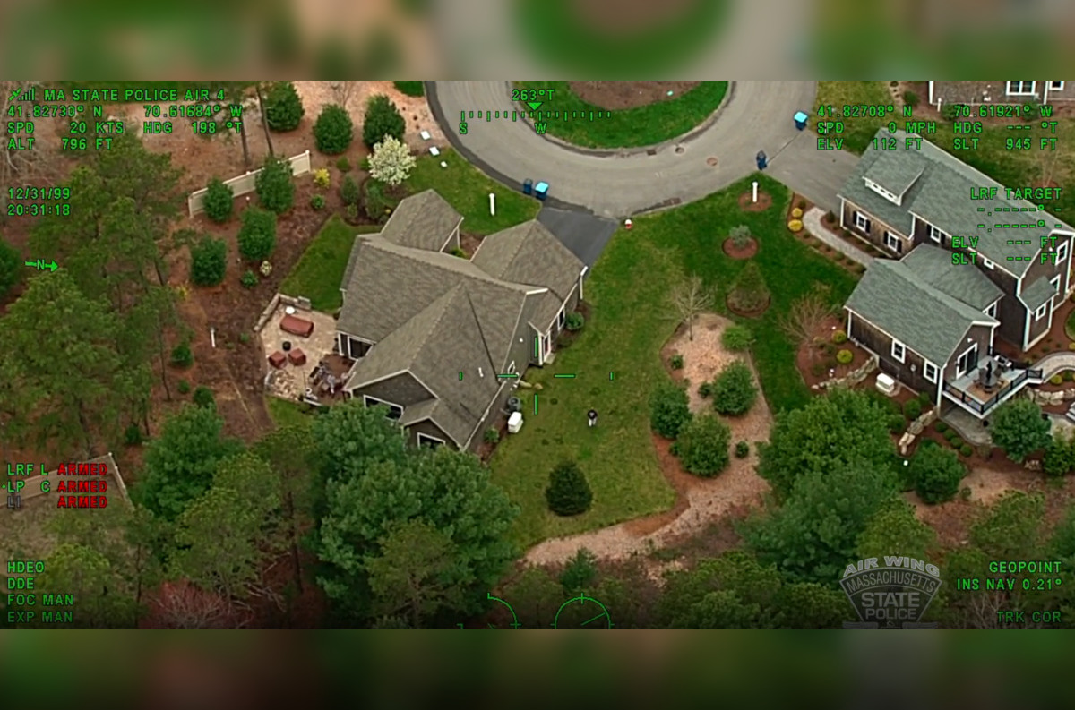 Massachusetts State Police Air Wing Assists in Arrest of Domestic