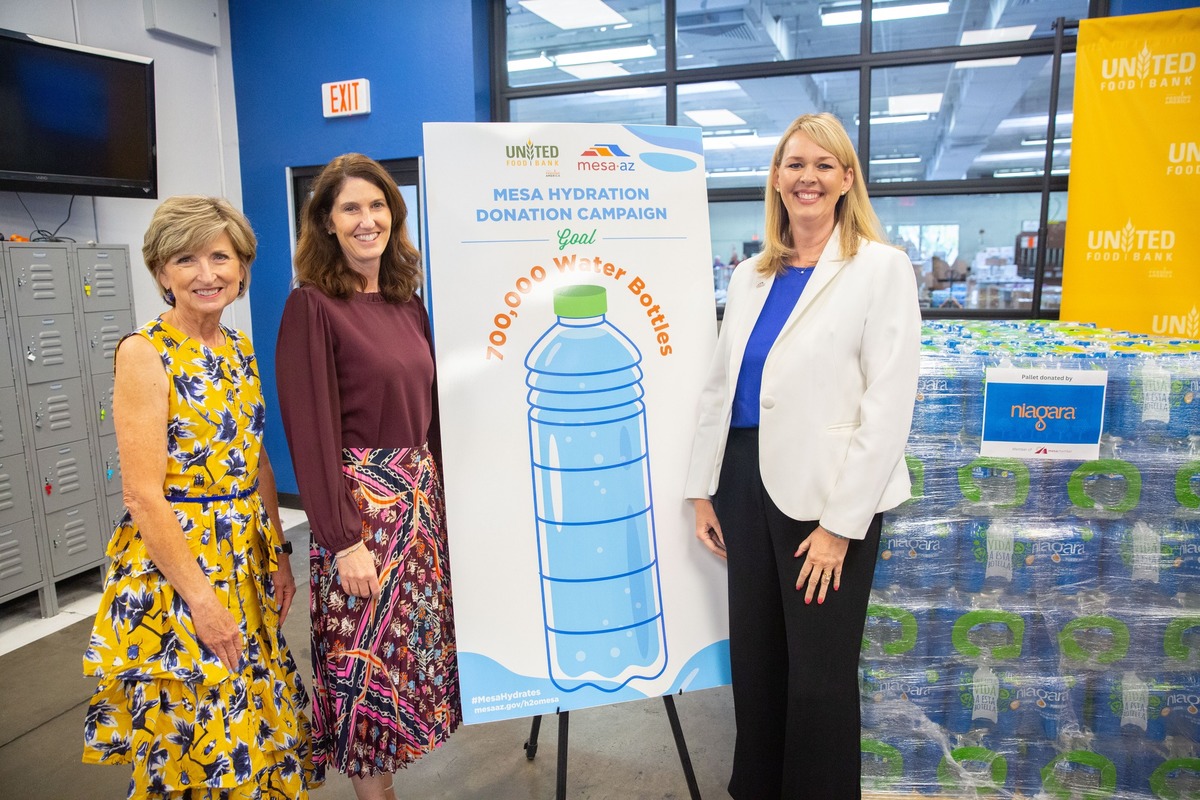 Mesa Launches Early Hydration Donation Campaign, Eyes Collection of