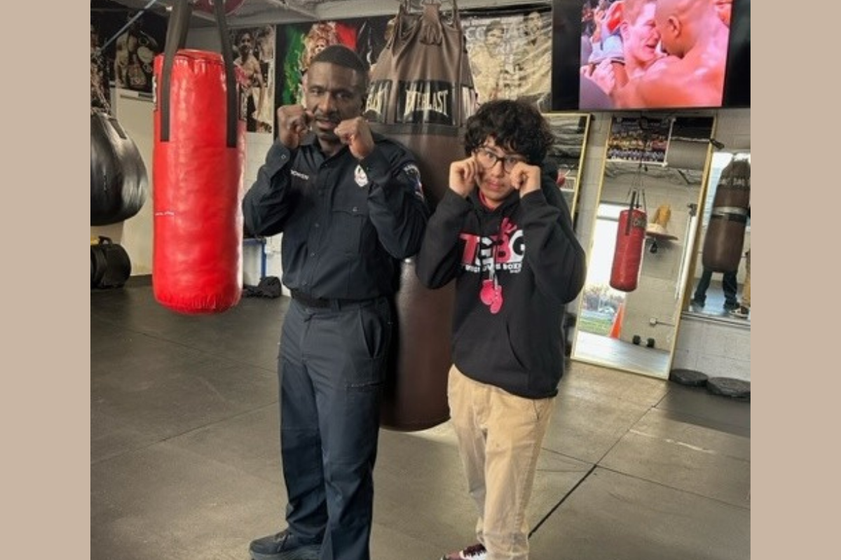 Mesquite Police Salute Officer's Role as Mentor and Coach at Local