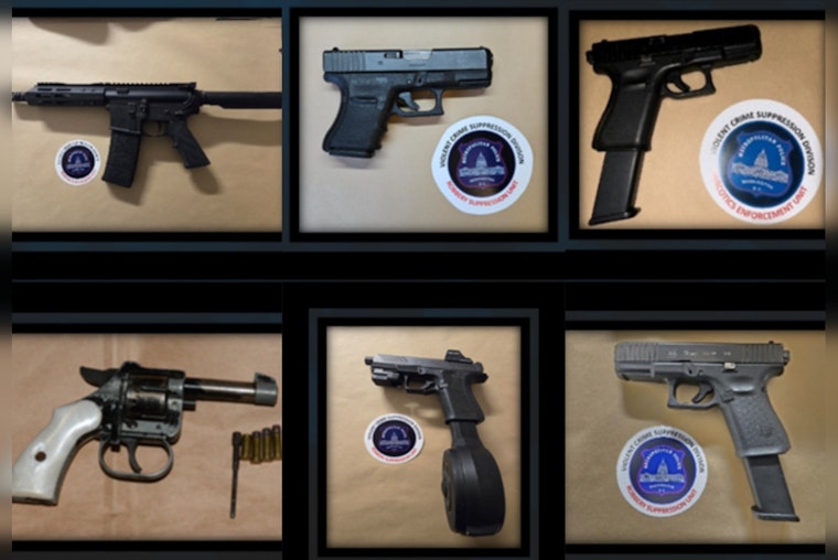 Metropolitan Police Seize 55 Firearms and Arrest Multiple Individuals