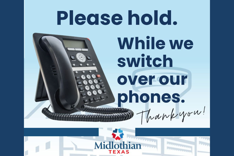 Midlothian City Departments Face Brief Disruption Amid Telephone